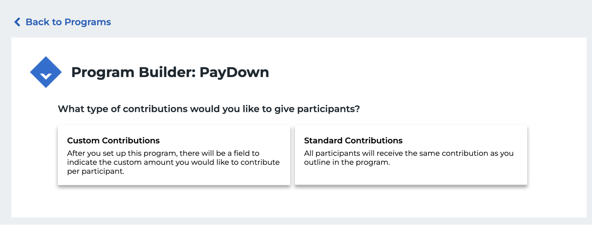 Setting Up Your Programs – Vestwell Help Center