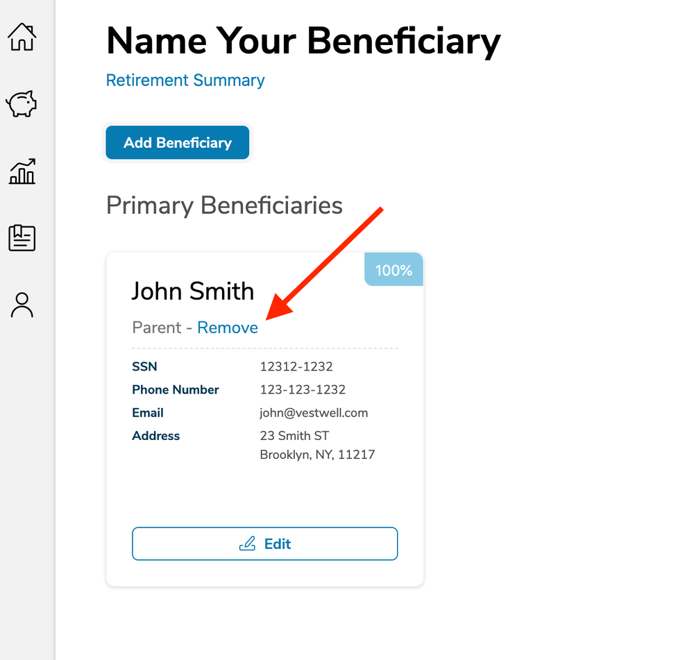 How Do I Select and Manage My Beneficiaries – Vestwell