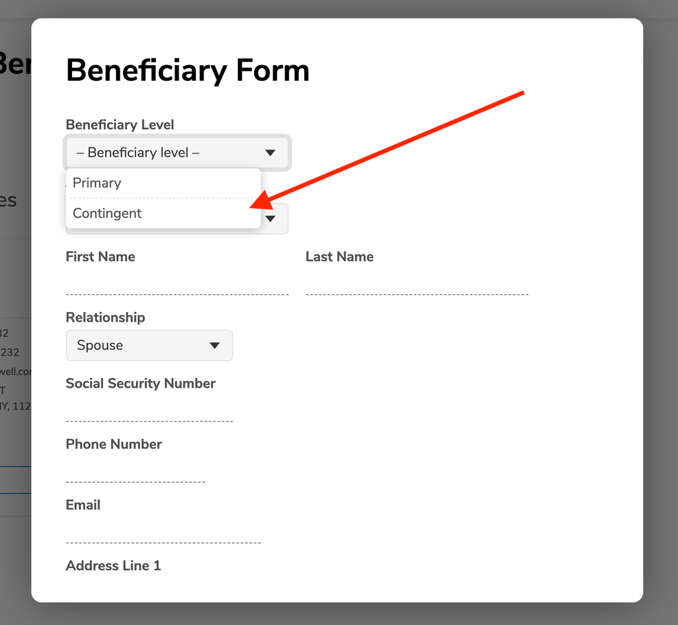 How Do I Select and Manage My Beneficiaries – Vestwell